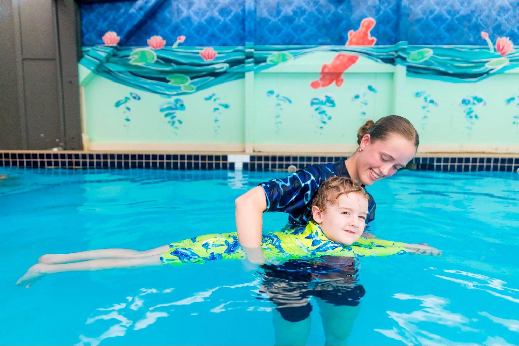 Semi-Private Swimming Lessons: A Calmer Start for Anxious or Shy Children